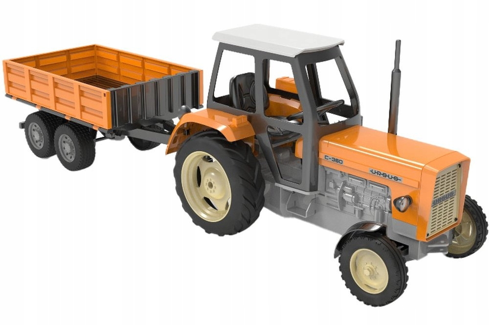 Traktor Ursus C-360 z przyczepą 1:10 DO-E239 | mpm-24.pl